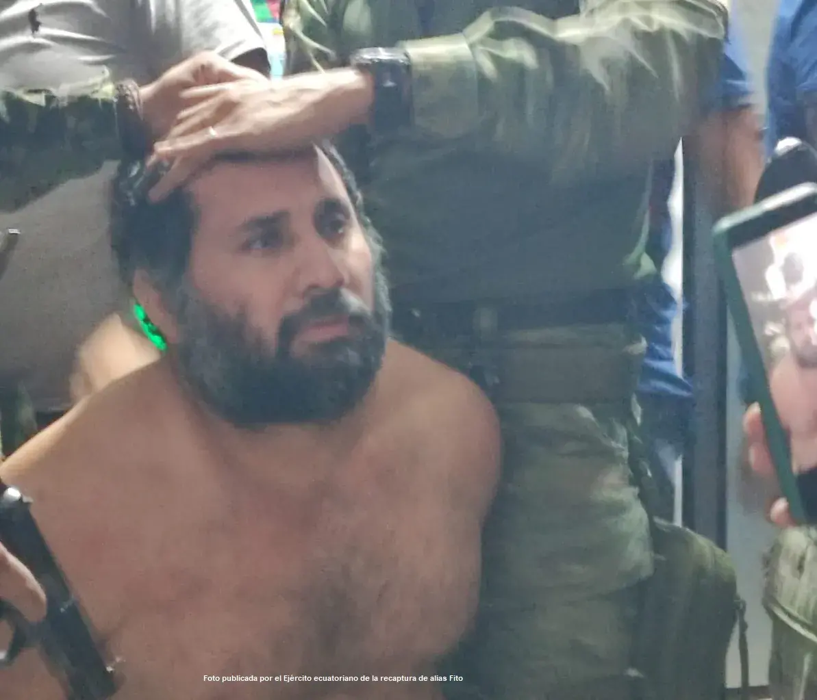 Presidente Noboa confirma que fue recapturado Adolfo Macias alias “Fito”